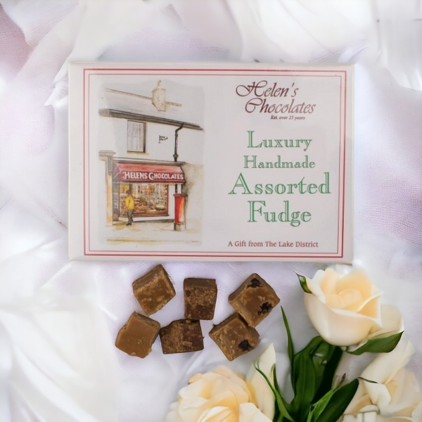 Helen's Luxury Assorted Fudge Gift Box – Helen’s Chocolates