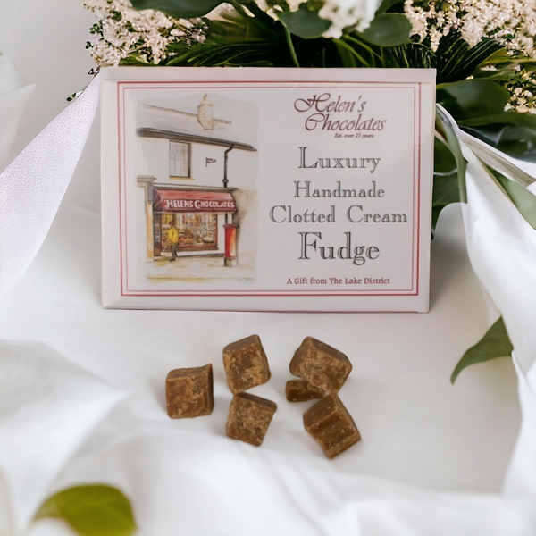 Helen's Luxury Clotted Cream Fudge Gift Box – Helen’s Chocolates