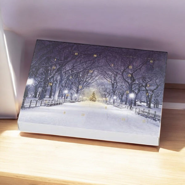 Snow Scene 24 Chocolate Advent Calendar – Helen’s Chocolates